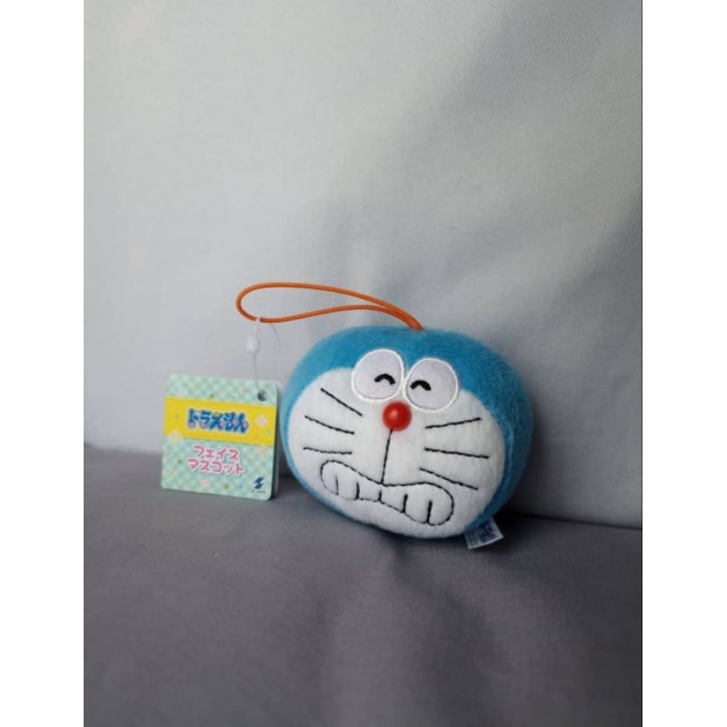 Doraemon Face Mascot Strap Plush | Shopee Malaysia