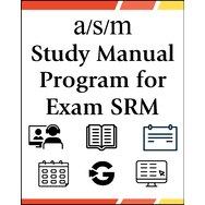SOA Exam SRM 4th/3rd Edition Study Manual (Digital)/ Coaching Actuary ...