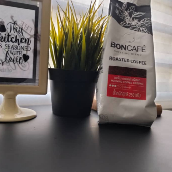 Boncafe (250g) Morning Coffee (Powder_ground) ORIGINAL FROM THAILAND ...