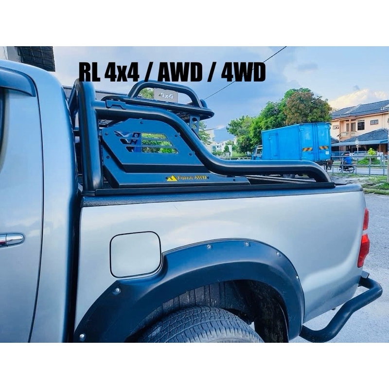 FORCE F18 Rear sport roll bar hilux vigo revo rocco rogue triton dmax ...