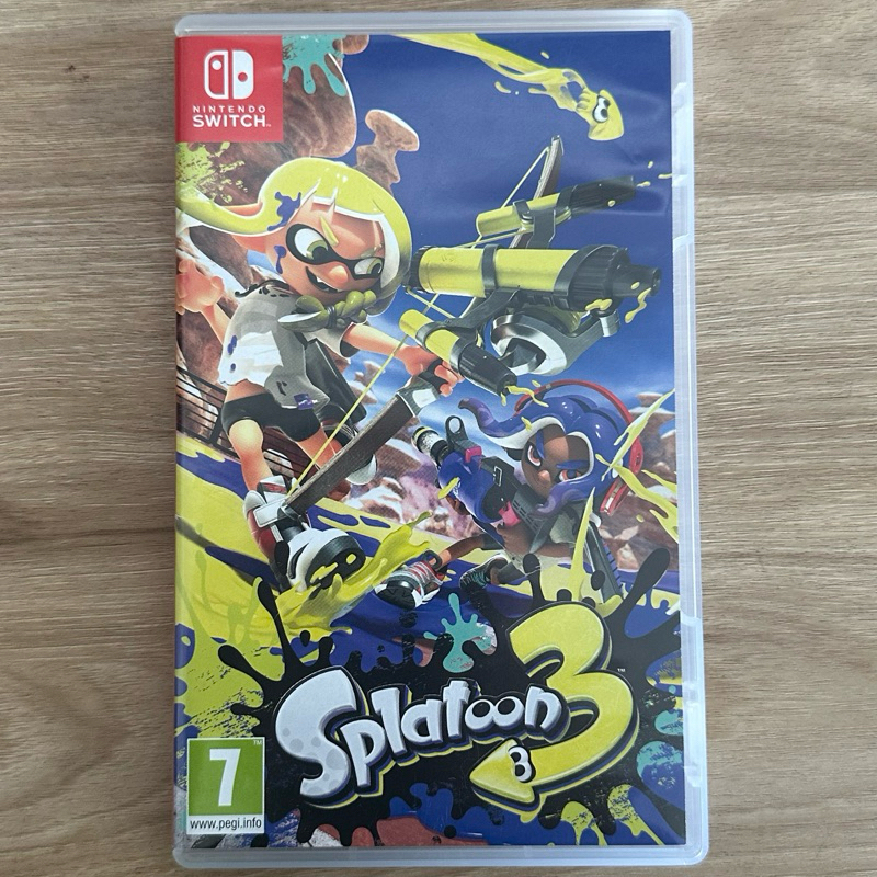 NINTENDO SWITCH SPLATOON 3 USED PHYSICAL CARTRIDGE GAMES | Shopee Malaysia