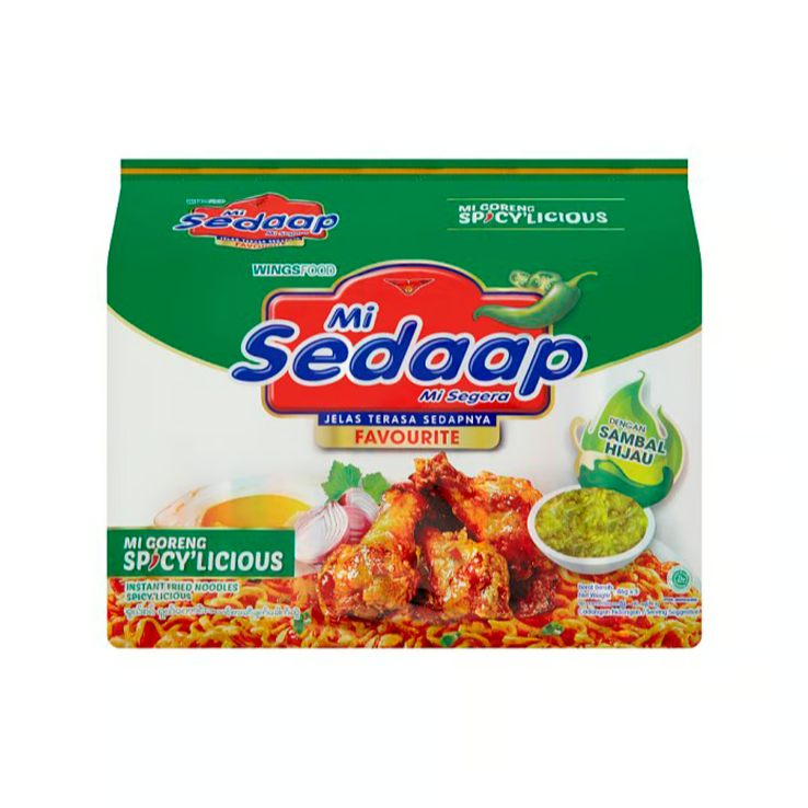Mi Sedaap Spicy'Licious (5 Pek X 86g) | Shopee Malaysia