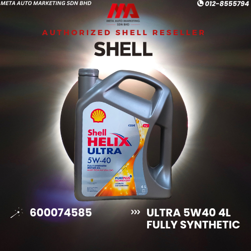 SHELL HELIX ULTRA - SHELL ULTRA 5W-40 FULLY SYNTHETIC 4L (600074585 ...