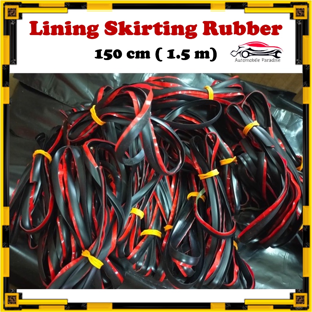 Body Kit - Skirting Rubber Lining ( 1.5m / Universal with Double-side ...