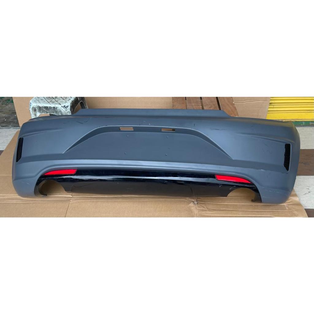 1 VW Volkswagen Scirocco R Facelift bodykit R rear bumper belakang with ...