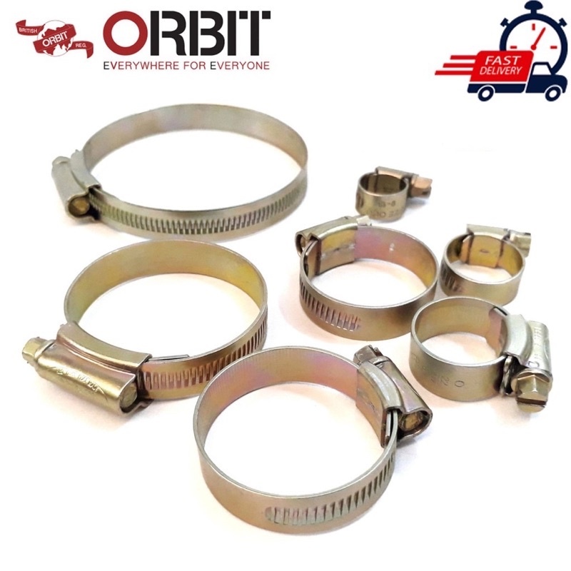 Orbit Hose Clip 9mm-178mm (MADE IN THAILAND)(1PCS PRICE) | Shopee Malaysia