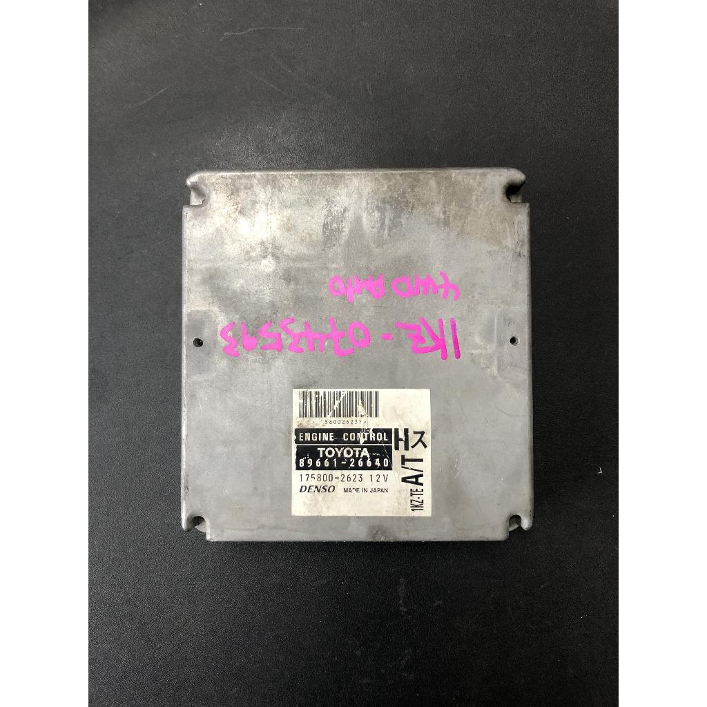 TOYOTA HIACE Engine Control Unit ECU 1KZ-TE AT 89661-26640 Used ...