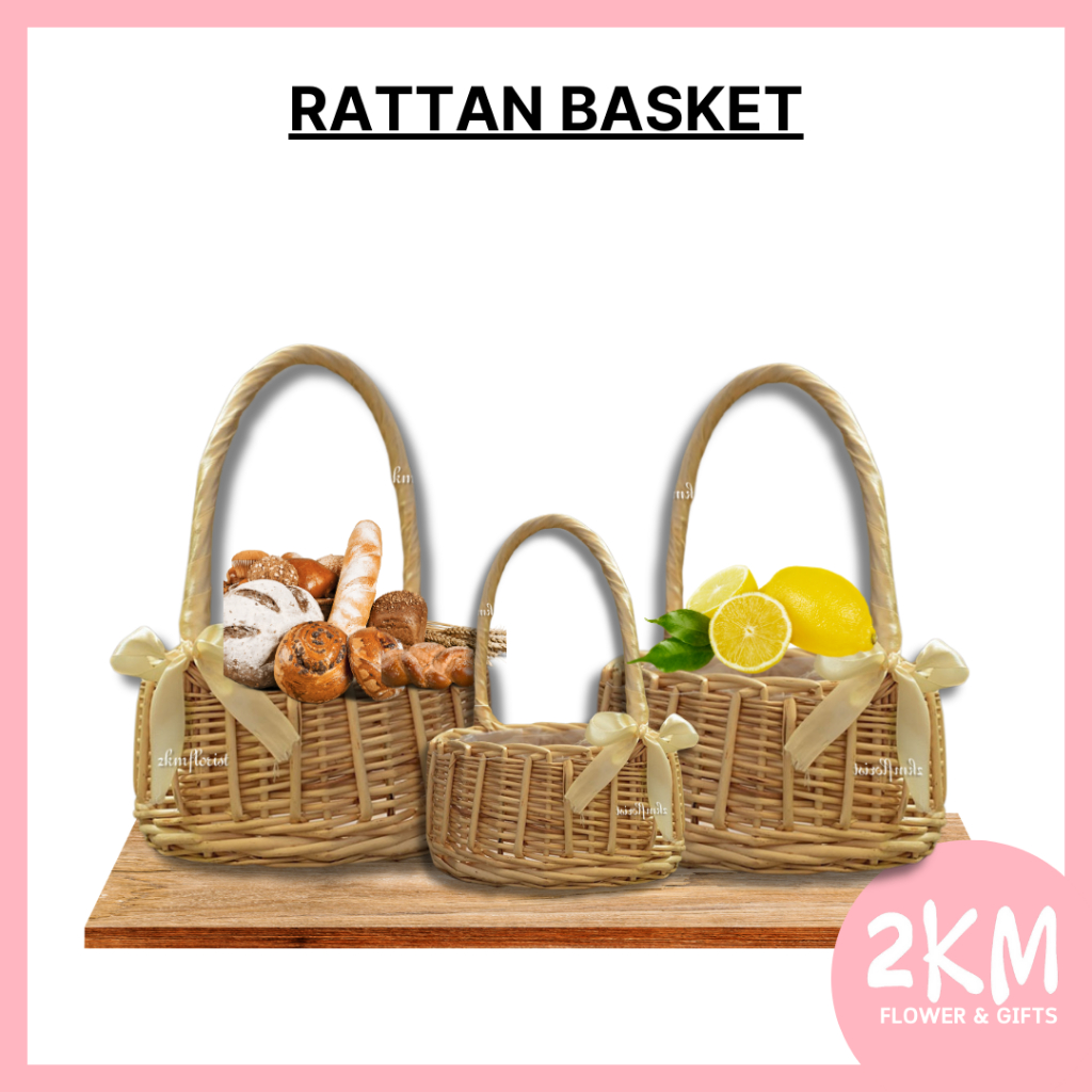 BAKUL BASKET Flower Box Surprise Delivery Box Gift Box Love Shape Box ...