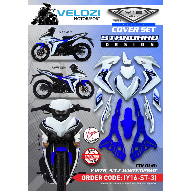 Y16 Coverset Standard Design Velozi Siap Tanam coverset murah y16 ...