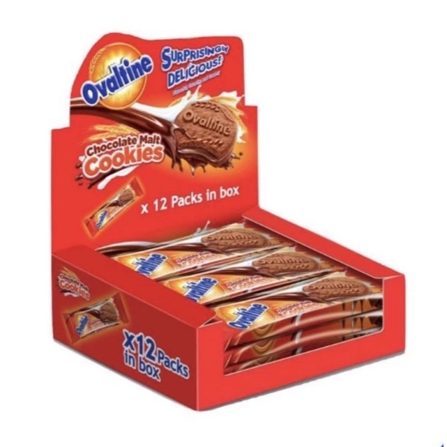 Ovaltine Chocolate Malt Cookies 30g x 12s | Shopee Malaysia