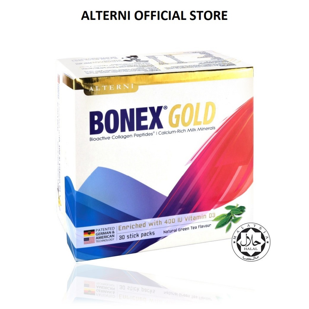 BONEX® GOLD GREEN TEA(HALAL CERTIFIED) - Regenerate cartilage | Shopee Malaysia