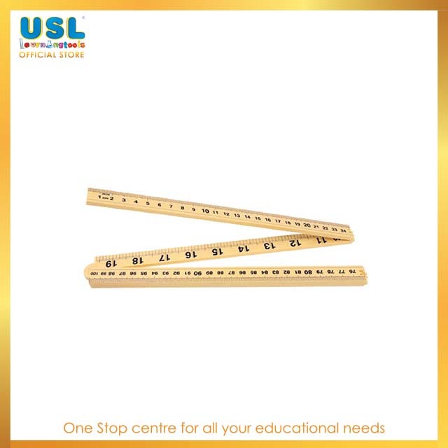 Plastic Foldable Ruler 1m | Mathematic | Measuring Toy | Teaching Tool ...