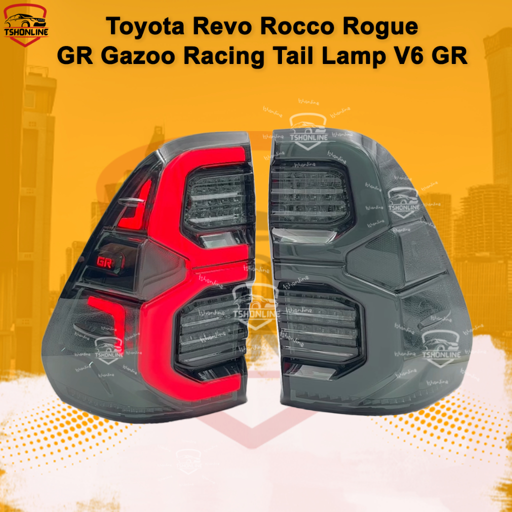 Toyota Hilux Revo Rocco Rogue Tail Lamp Gazoo Racing 2021 Design 2016 ...