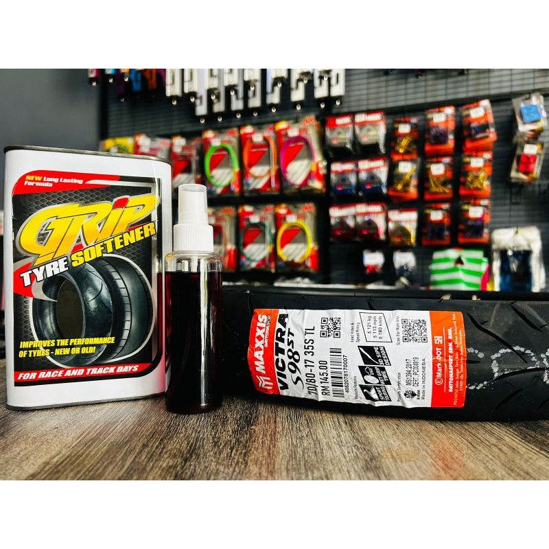 MAXXIS VICTRA S98 70/80 X 17 DAN TYRE SOFTENER UNTUK KATEGORI PCO MUSC ...