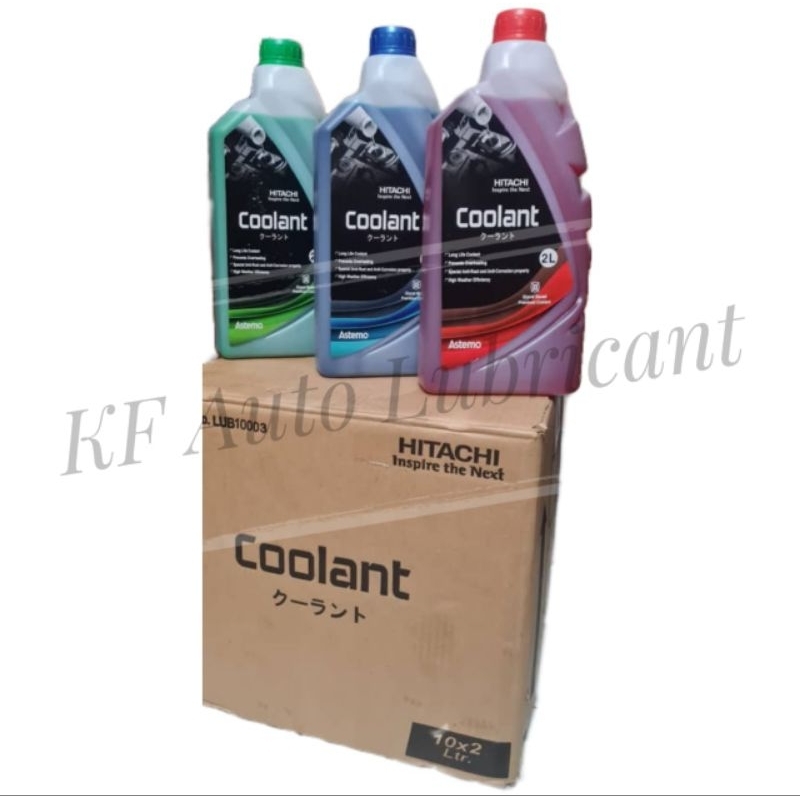 HITACHI ASTEMO PREMIX COOLANT 2L (SUITABLE FOR CAR & MOTORCYCLE ...