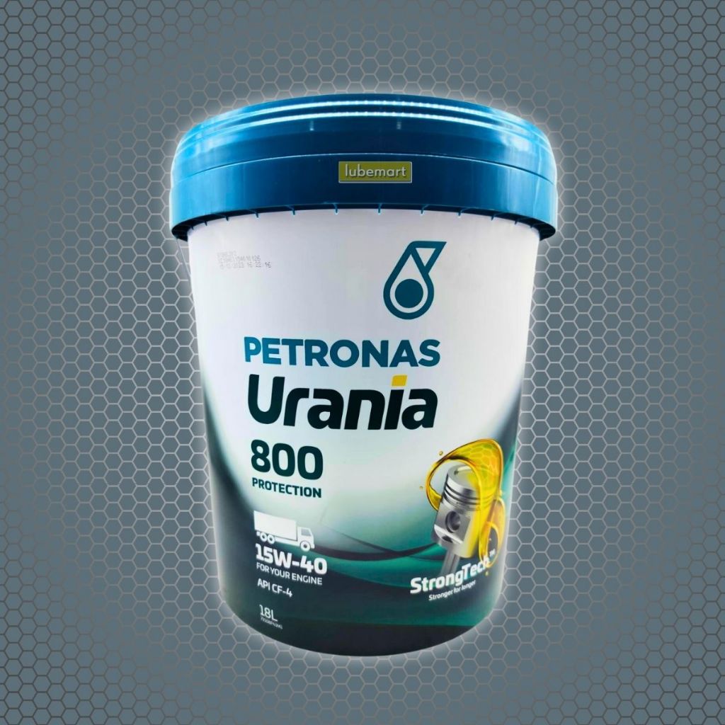 Petronas Urania 800 15W40 CF4 (18liters) - Heavy Duty Diesel Engine Oil ...