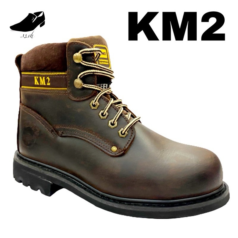 Original super low price KM2 Safety Boots /K2 kasut safety | Shopee ...