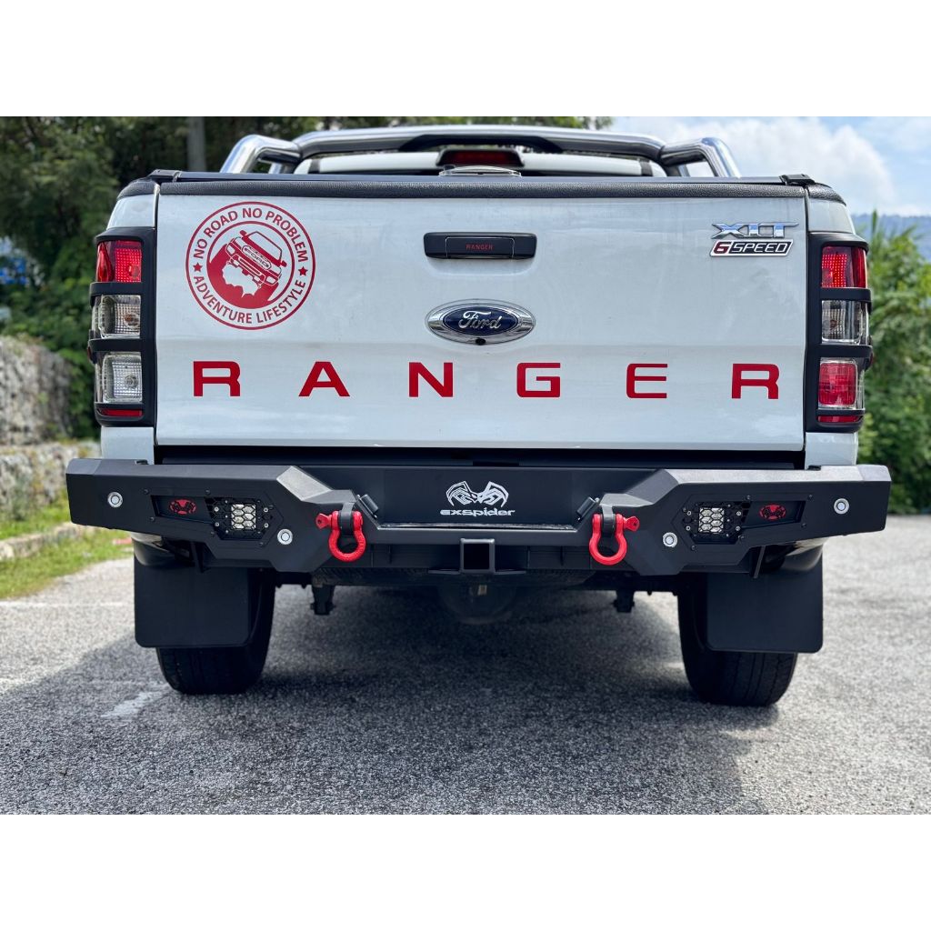 Exspider BUFF Series Rear Bumper for Ford ranger T7/T8 | Shopee Malaysia