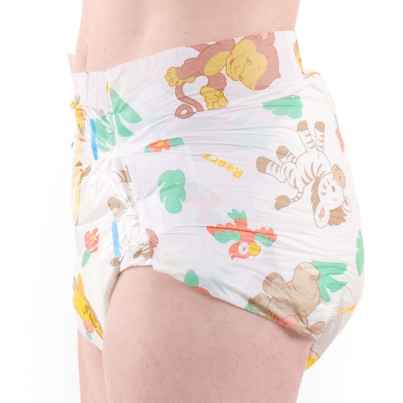 ABDL Mega Safari Cute Diapers 3 Pcs M size | Shopee Malaysia
