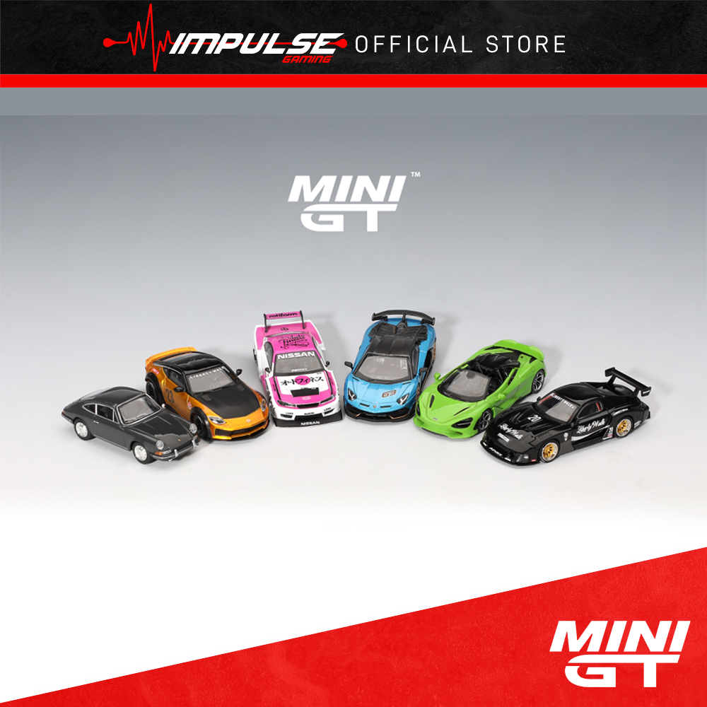 [PREORDER] Mini GT 1:64 McLaren 750S / Aventador SVJ 63 / Porsche 911 ...