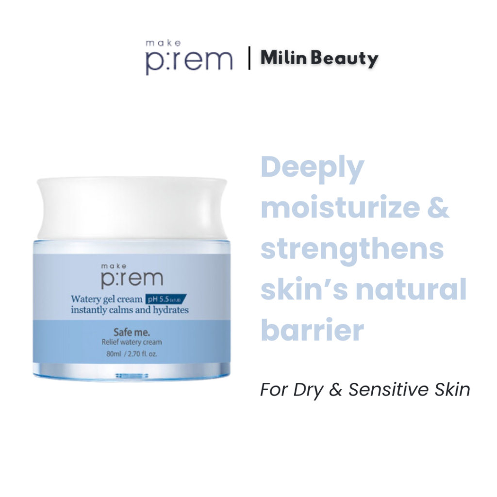 (80ml) Make prem Safe me. Relief Watery Cream | Shopee Malaysia