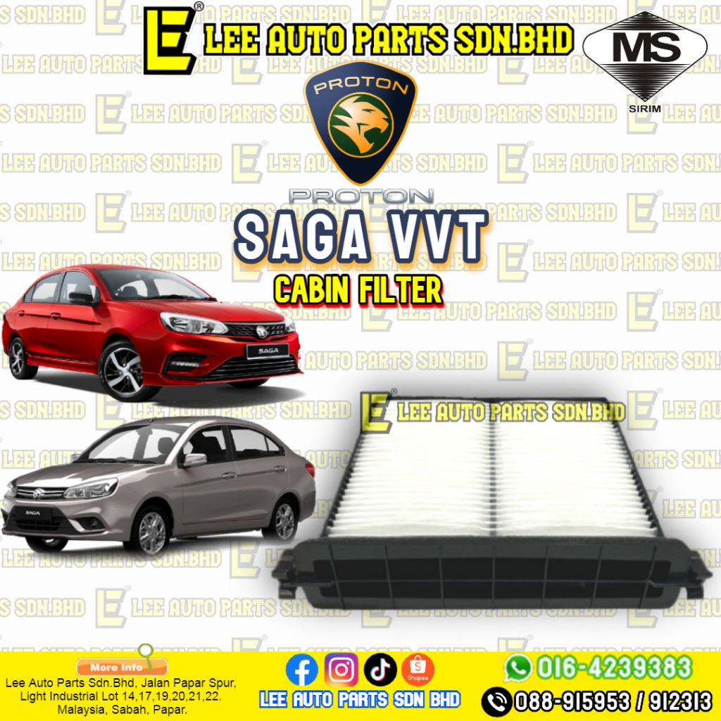 PROTON SAGA VVT CABIN AIR COND FILTER | Shopee Malaysia