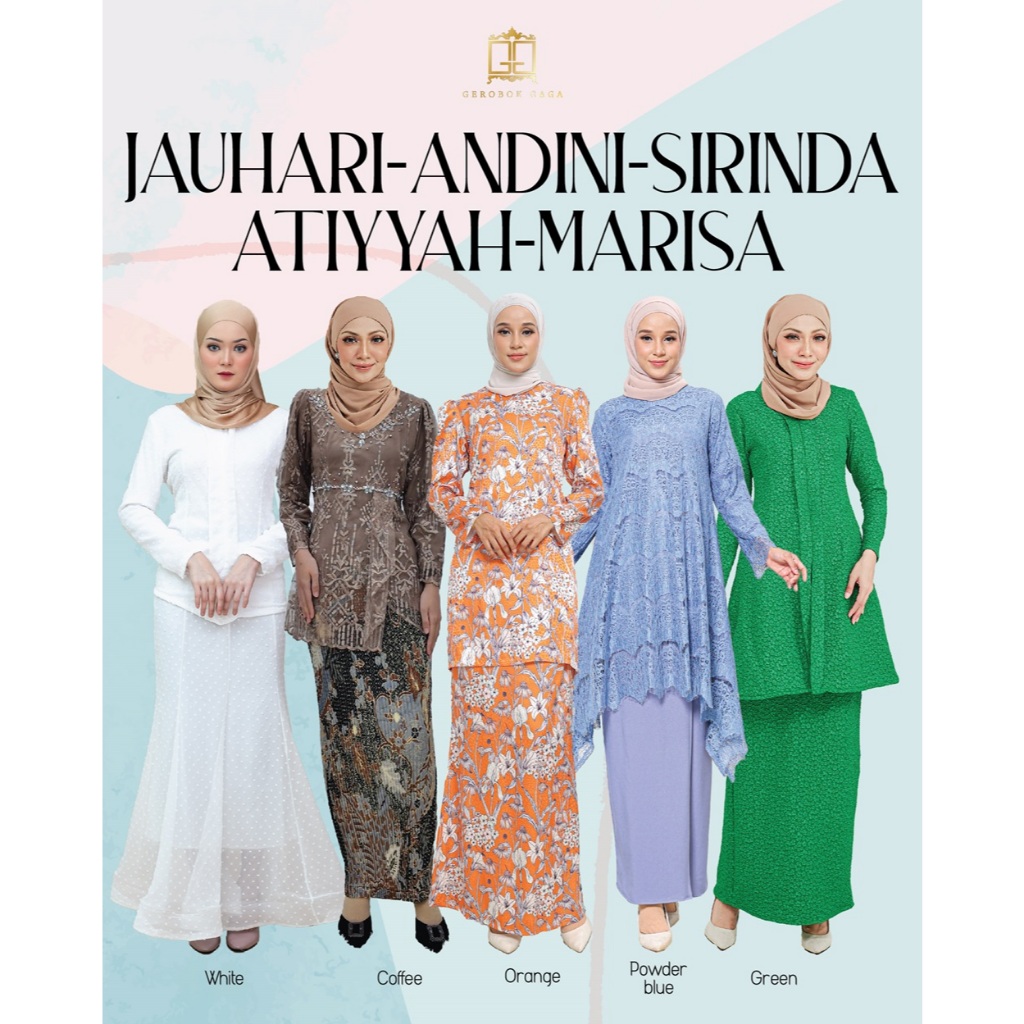 RM50 Baju Kurung by GEROBOK GAGA S-L | Shopee Malaysia