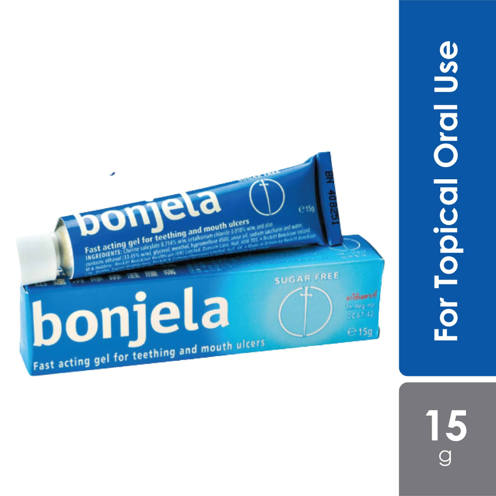 BONJELA GEL 15G [ EXP : 09/2026 ] for teething and mouth ulcers ...