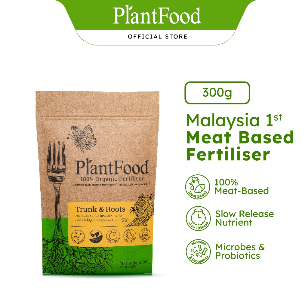 PlantFood Trunk & Roots 100% Organic Fertiliser / Baja Pokok / Baja ...