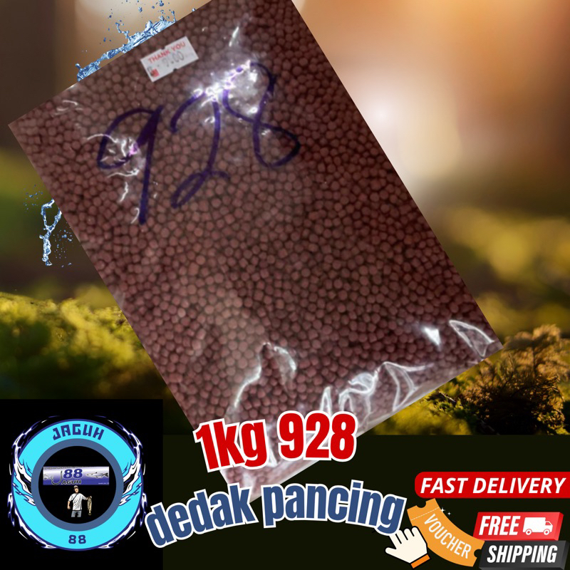 928 36% protein Dindings dedak umpan pancing ikan/ fishing pallet ...