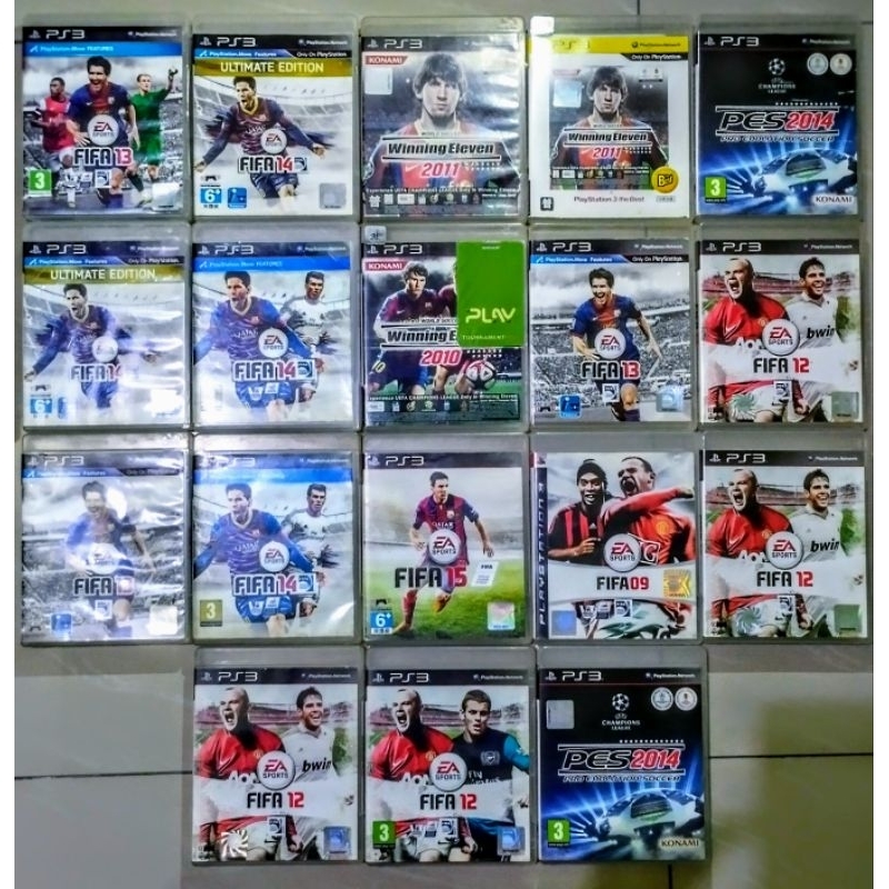 PS3 FIFA | PES ENGLISH [USED DISC] ORIGINAL READY STOCK | Shopee Malaysia