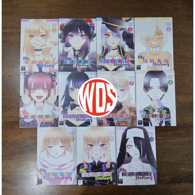 Manga : My Dress-up Darling volume 1-11 (Fullset)(English Version ...