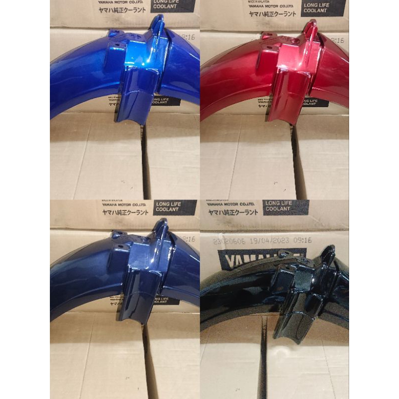 HONDA EX5 FRONT FENDER (RED/BLACK/NEW-BLUE/BLUE) | Shopee Malaysia
