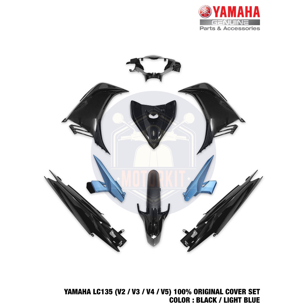 YAMAHA LC135 LC 135 135LC 135 LC V2 V3 V4 V5 100% ORIGINAL HLY BODY ...