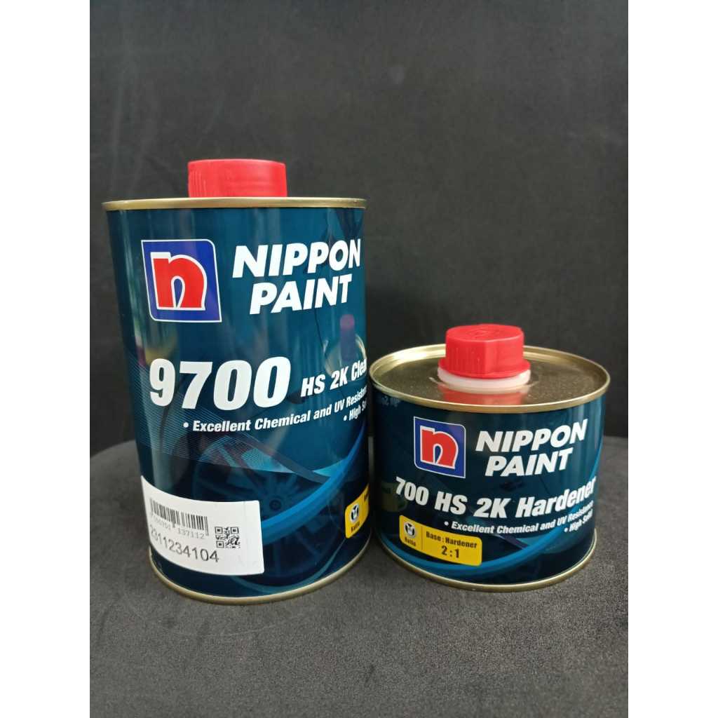Nippon 9700 High Solid 2K Clear| Nippon Nax Premila 9700 2:1 Top Coat ...