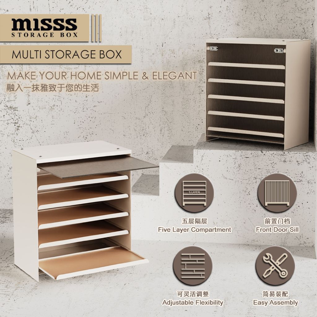 Misss【Storage】Multi Purpose Storage Rack【NEW DESIGN】 | Shopee Malaysia