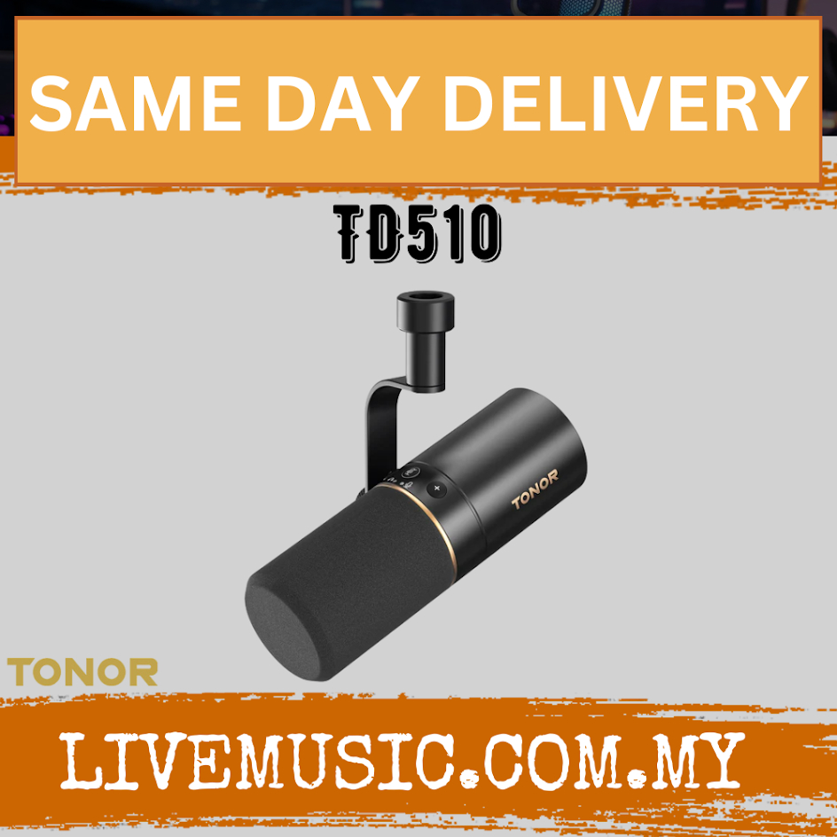 TONOR TD510 USB/XLR Dynamic Microphone ( TD-510 / TD 510 ) | Shopee ...