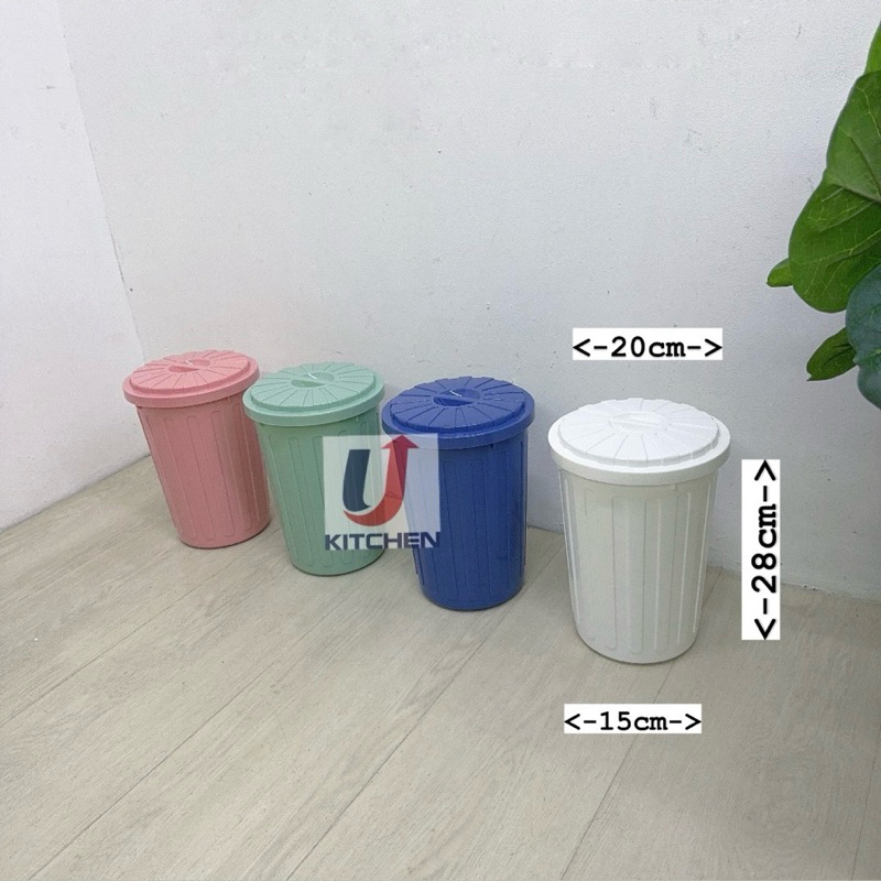 Bin with Cover / 有盖桶 - 4.5L / 6L | Shopee Malaysia