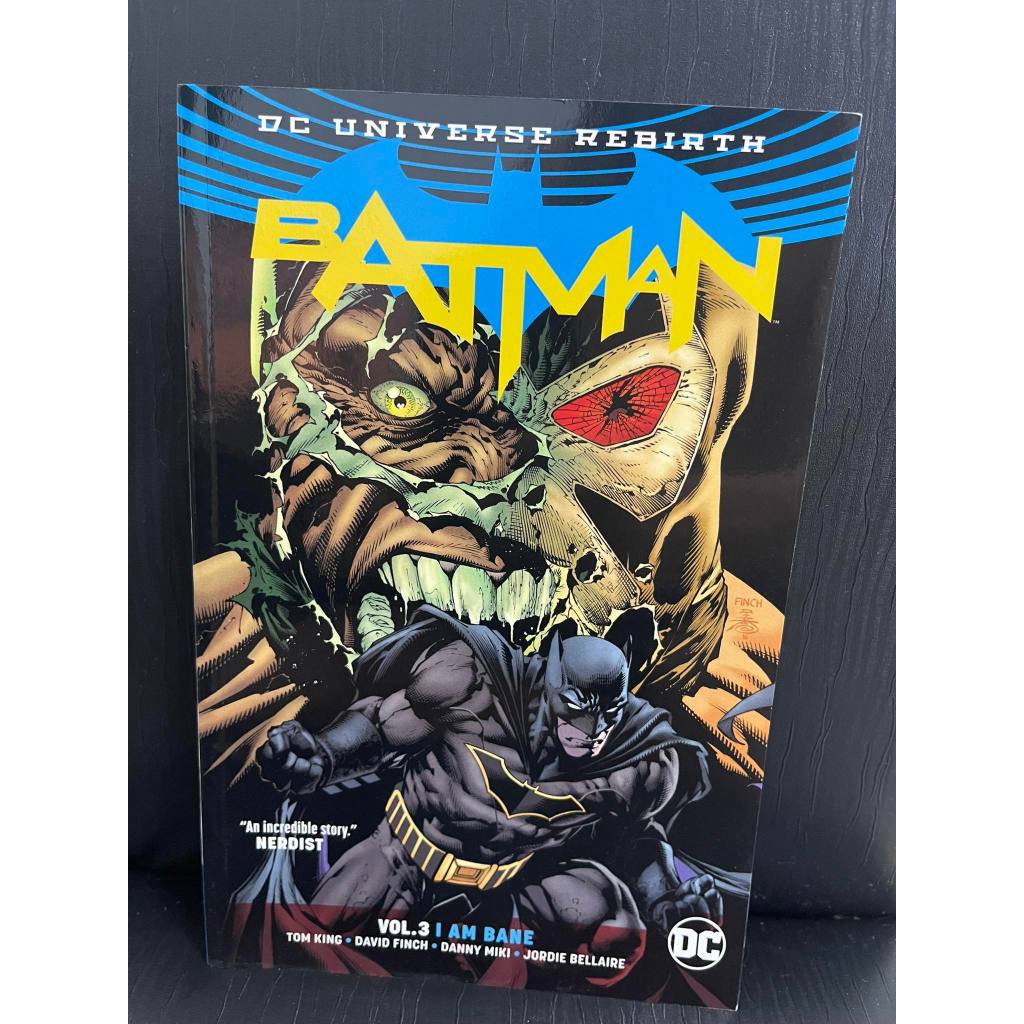 【ORIGINAL US COMIC】BATMAN TP VOL 03 I AM BANE 【REBIRTH】【TPB】【Ready ...