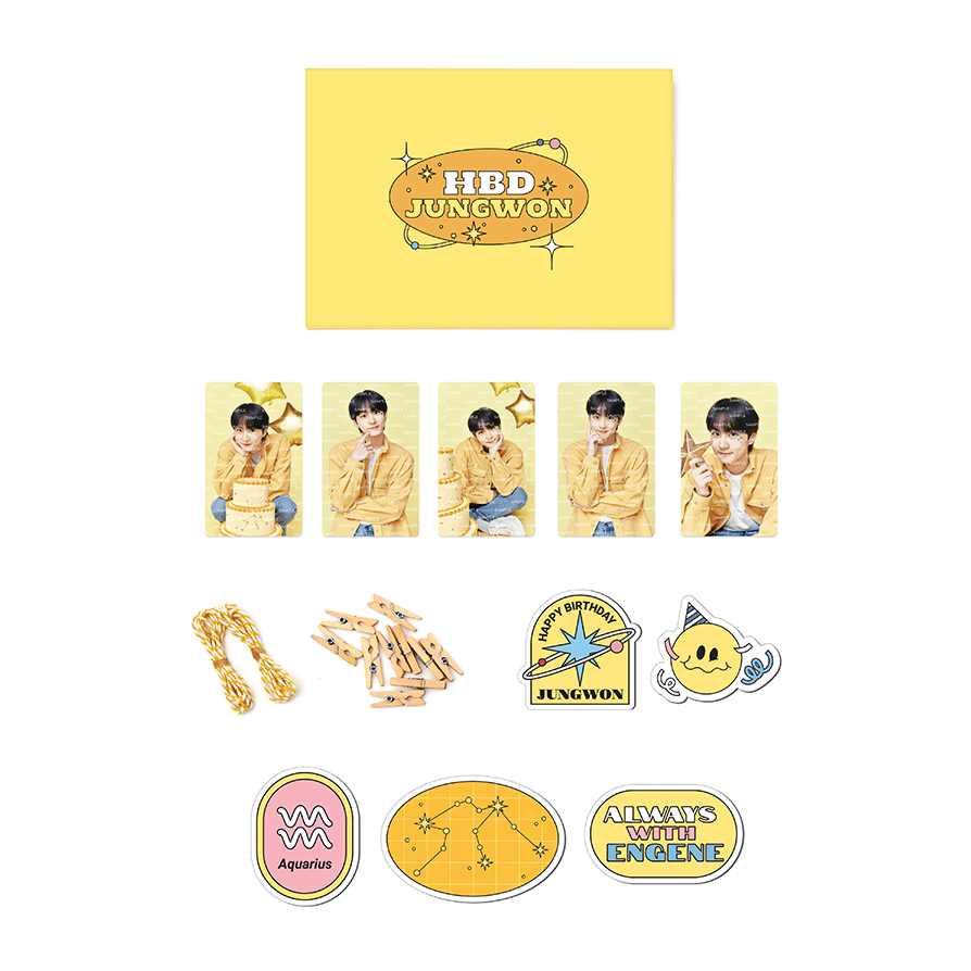 [READY STOCK] ENHYPEN - JUNGWON 2022 Birthday MD (DIY Photo Card ...