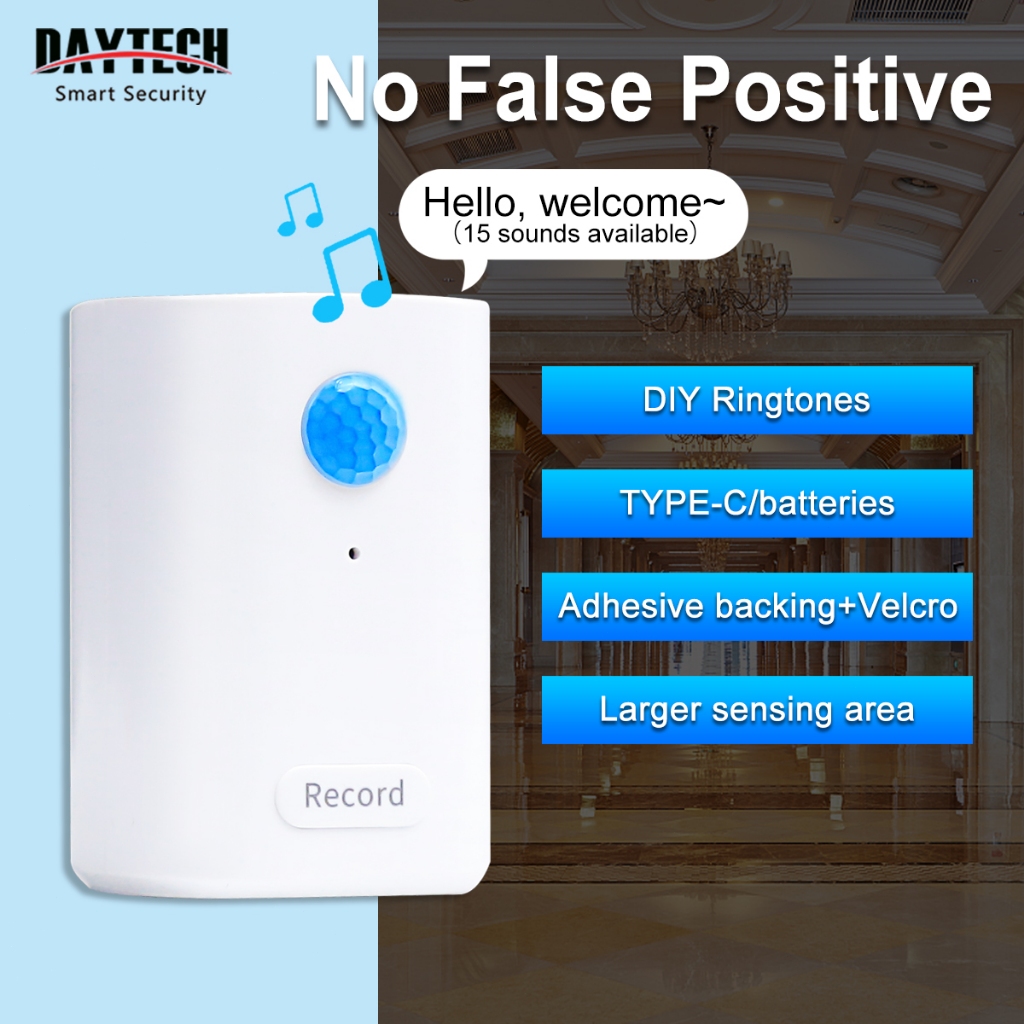 Daytech Recording doorbell battery wireless Doorbells loudly 门铃 home ...