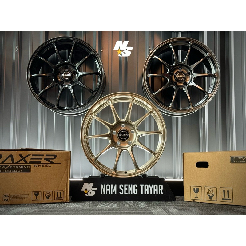 RAXER WHEELS TR1Z (18” 5-100, 5-112/114.3, BMW G20, GR YARIS) | Shopee Malaysia