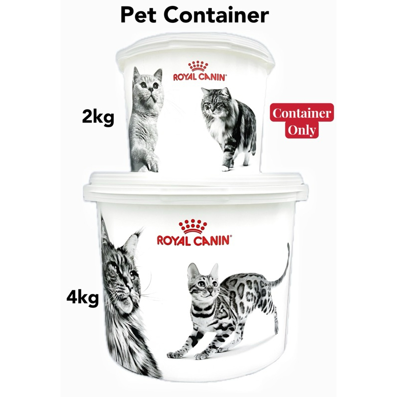 Royal Canin Pet Container Cat 2kg / 4kg (Container Only) | Shopee Malaysia