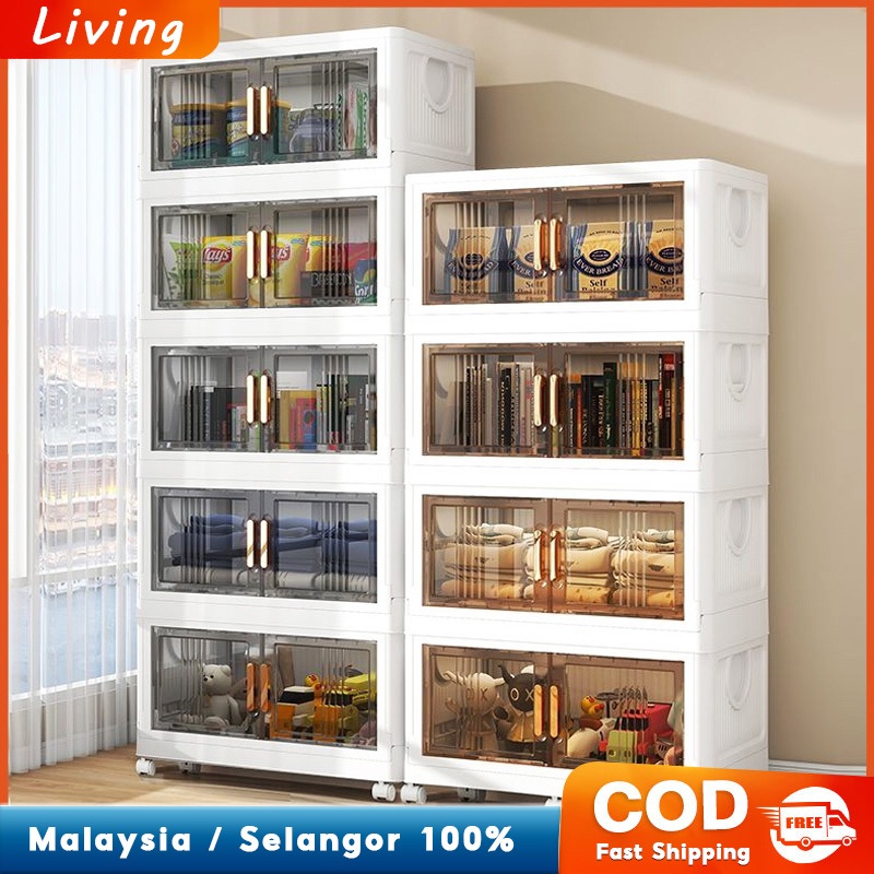 Storage Drawer Cabinet Organizer Storage Cabinet Almari Baju Plastik ...
