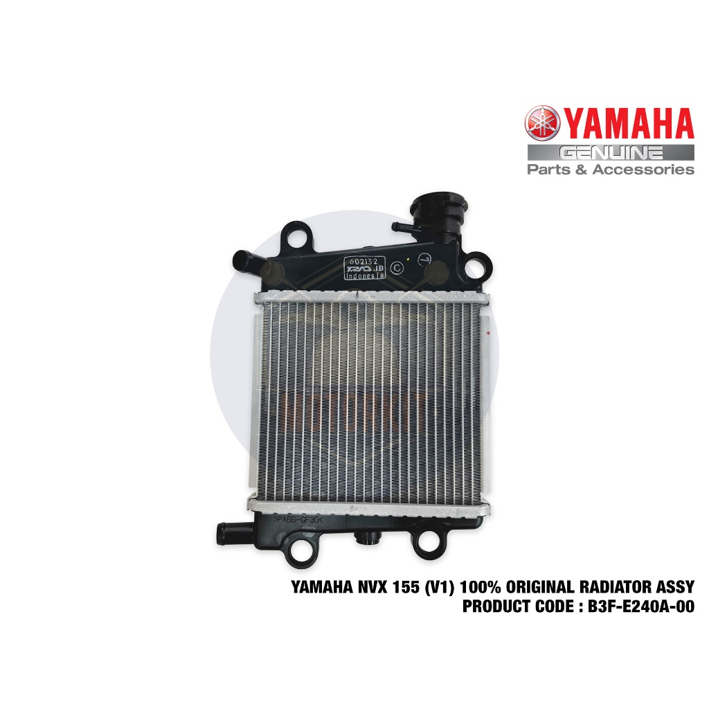 YAMAHA NVX 155 V1 NVX155 AEROX V1 100% ORIGINAL RADIATOR ASSY B3F-E240A ...