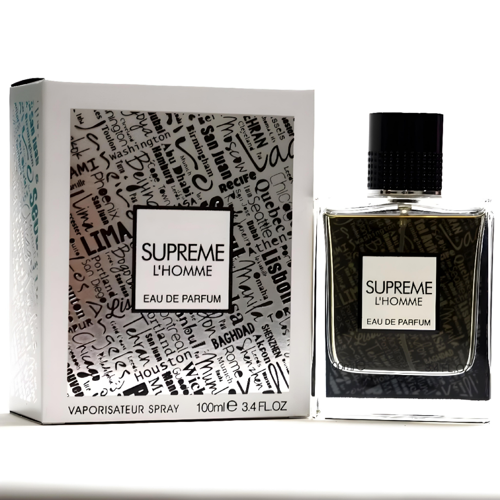 Supreme LHomme EDP 100ml Perfume for Men (lelaki) By Fragrance World ...