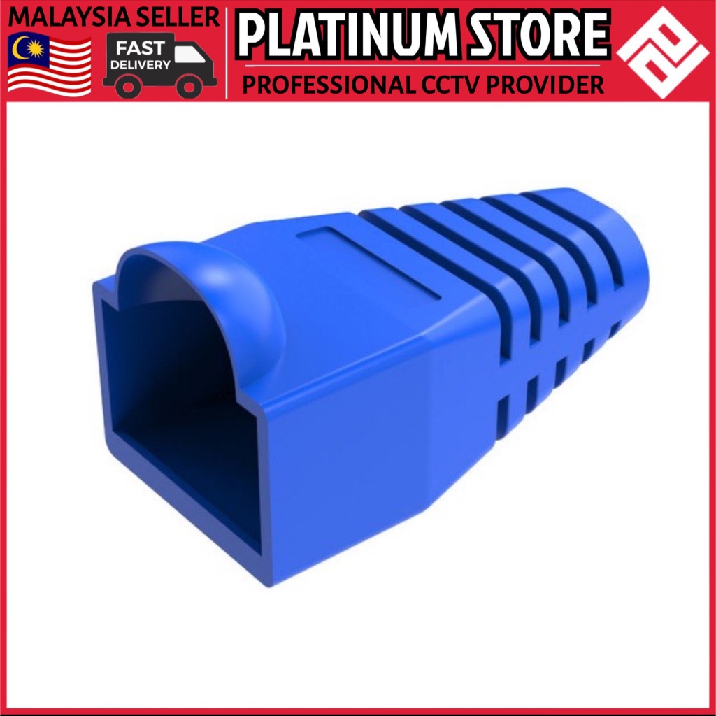 RJ45 Rubber Boot Cover Cap CAT5 CAT5E CAT6 CAT6E Network Connector ...