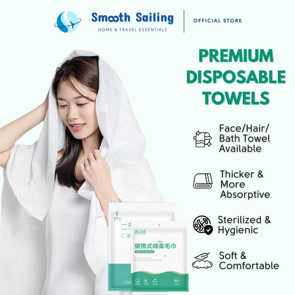 Disposable Towel For Travel Towel Bath Disposable Towel Face Thick Bath ...