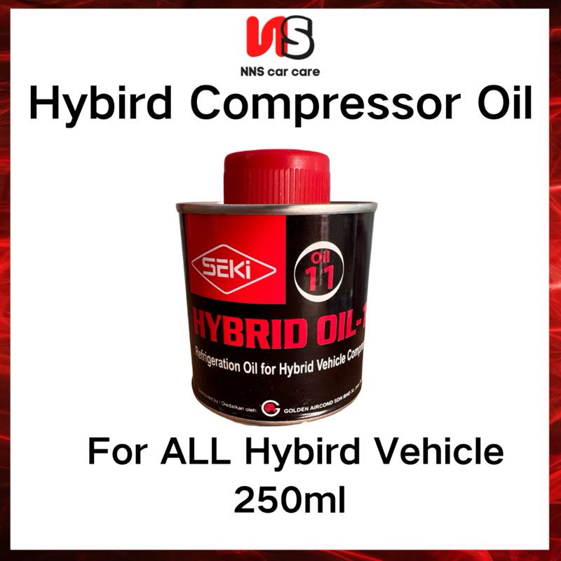 Hybrid Oil Kereta Air cond Compressor Oil r134a r1234yf 11 250ml Seki ...