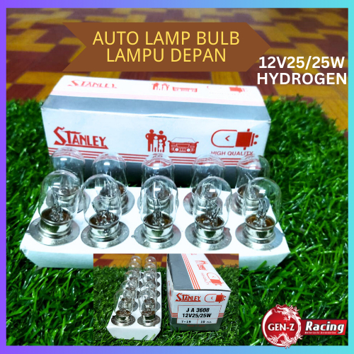 🔥STANLEY OE🔥 Type T-19 Bulb STANLEY HYDROGEN Bulb (New T-19 12V 25/25W ...